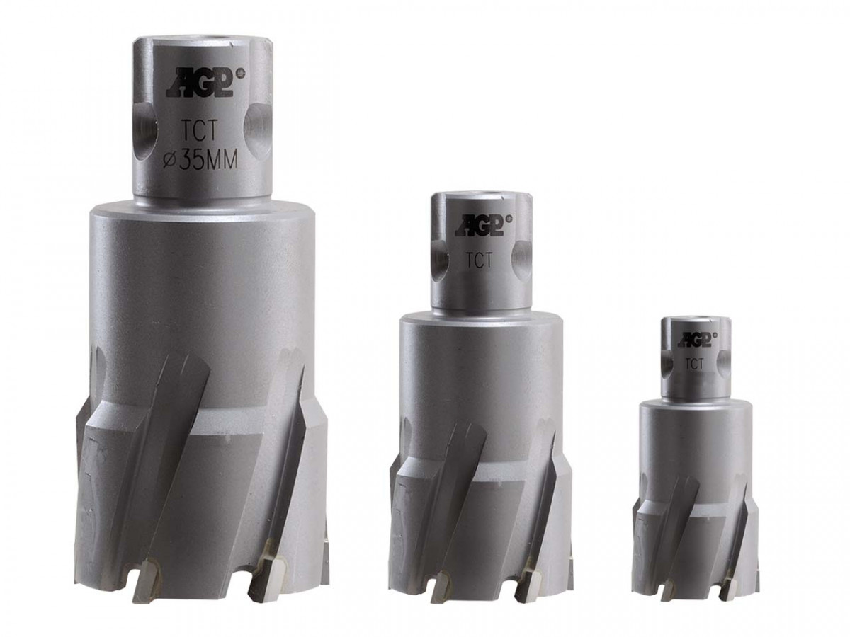 Jadrový vrták do kovu, hĺbka 35mm TCT Universal AGP Priemer 20 mm