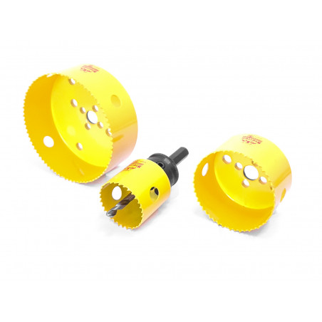 Vykružovací vrták korunkový (Ø32 až 152mm, hĺbka 41mm) HSS, Starrett ...